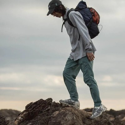 山之道 Yamatomichi DW-5 户外登山徒步轻薄速干男长裤 五袋裤