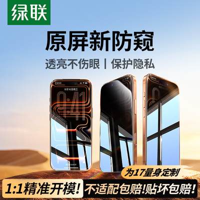 17e专属防窥膜光学进口原屏护眼