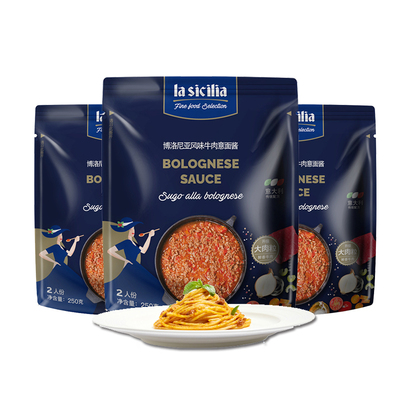辣西西里番茄罗勒意大利面酱牛肉鸡肉奶油蘑菇酱意粉酱250g*2袋