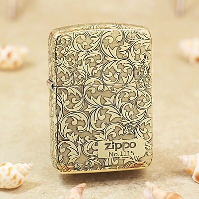 1941B精雕五面唐草防风品牌打火机限量送礼