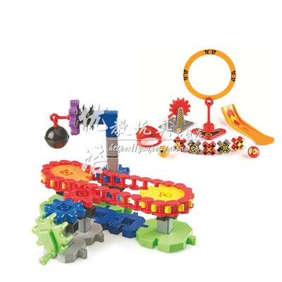 齿轮游戏幼儿早教建构积木