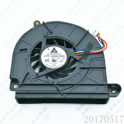 原装台达DELTA KSB06105HB -7K62 DC5V 0.35A 4线 笔记本CPU风扇