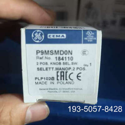 议价GEP9MSMD0N二位选择开关，型号184110，详谈