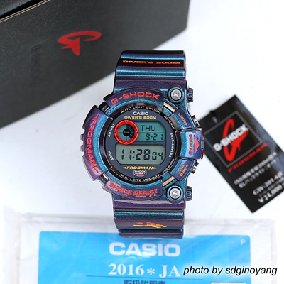 卡西欧G-SHOCK剧毒蛙人限定腕表