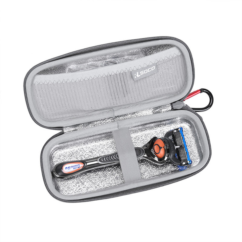 男士刮胡刀收纳包旅行保护套吉列保护盒剃须刀收纳袋防水收纳盒_虎窝淘