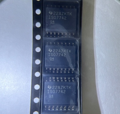 进口正品 ISO7742DWR ISO7742DW SOP-16 数字隔离器芯片 ISO7742