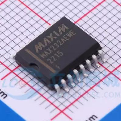 MAX232AEWE+T MAX232AEWE MAX232AEWE+ SOP-16 RS232收发器芯片IC