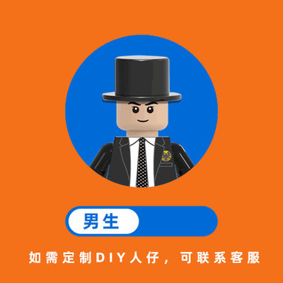 积木人仔定制专拍