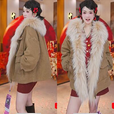 【春春Spring】3662牛仔貉子毛