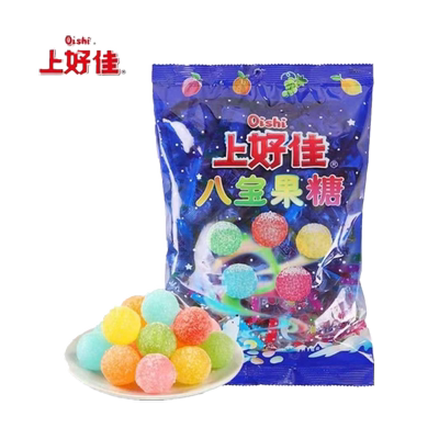 八宝水果糖上好佳休闲零食