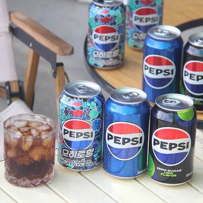 韩国进口PEPSI百事可乐碳酸饮料