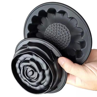 耐高温硅胶不沾乳酪蛋糕烘焙模具