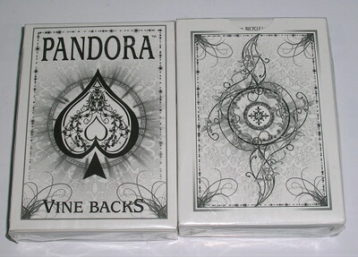 美國進口 Pandora PLAYING CARDS- 白色 撲克牌