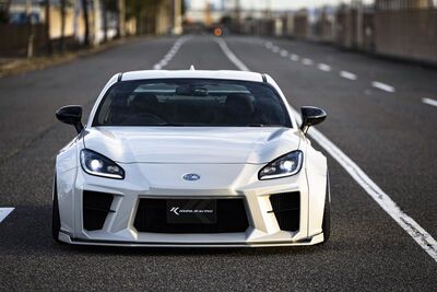 KuhL ver.1 GR86 BRZ ZN8 ZD8 宽体大包围 改装 前后杠 尾翼轮眉
