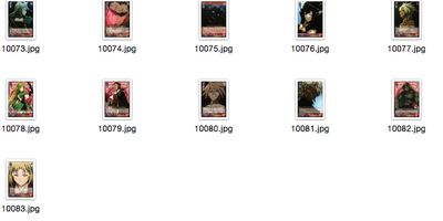 黑白双翼卡牌红色bushiroad