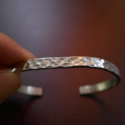 复古风银饰银日式复古风银饰手镯