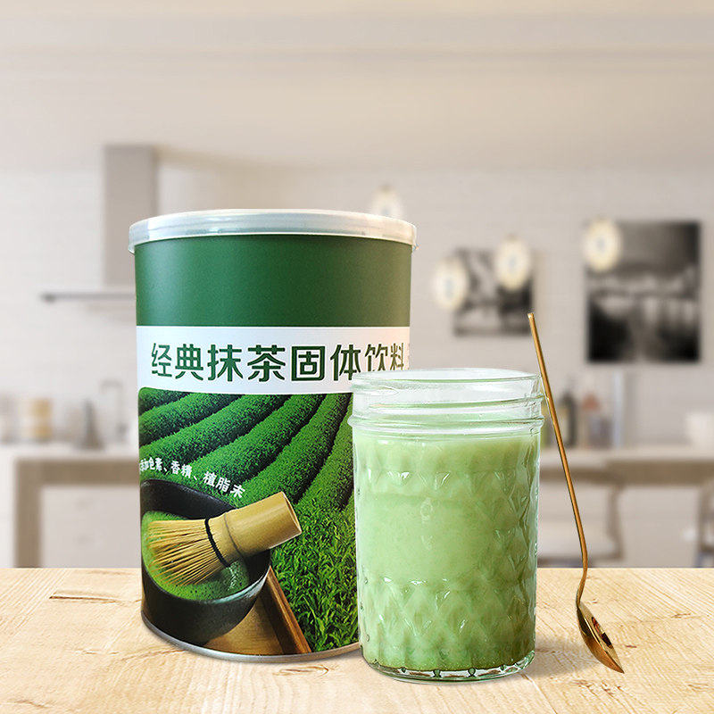 抹得开经典抹茶固体饮料加糖二合一调味茶500g奶茶店冰淇淋茶饮品