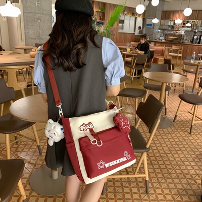 咖啡鼠2026大容量高颜值单肩包