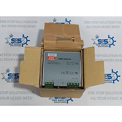 Mean Well DRP-240-24 电源 DRP24024 100-240VAC 3.5A 50/60HZ