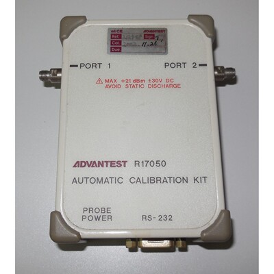 Advantest R17050 opt 01 automatic calibration kit