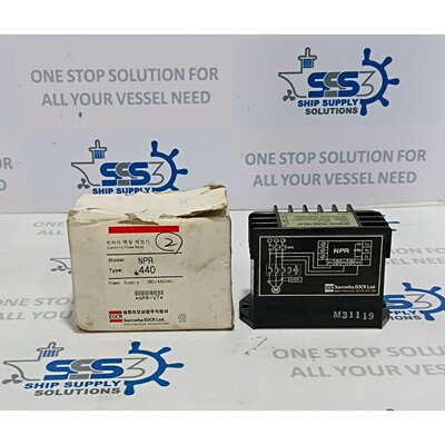 三华 Eocr NPR-44 负相继电器 3ph (340 ~ 480VAC) 最大 500VAC 5