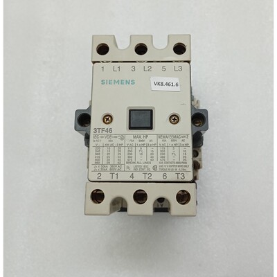 Siemens 3TF46 Contactor 80A 600V 交流电(AC)
