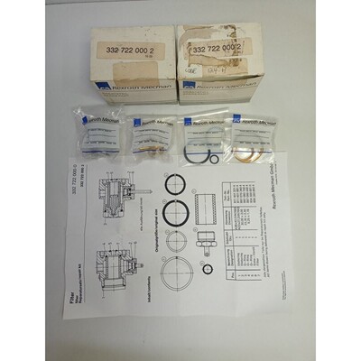 Rexroth 3327220002 Neumático Válvula Kit de Reparación -