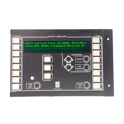 康士伯 Maritime AS 8100261 手表机柜单元 WCU 显示屏 8100261 R