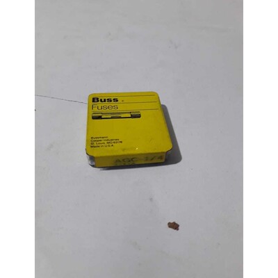 Fusibles Buss AGC1/4 Nuevos - 5 Piezas/Lote