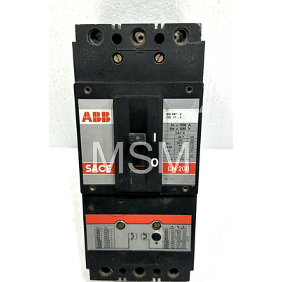 ABB Sace LN200 Schutzschalter Pin = 200A Ue=690V Cat.a