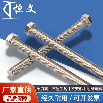 304不锈钢304不锈钢螺栓外六角