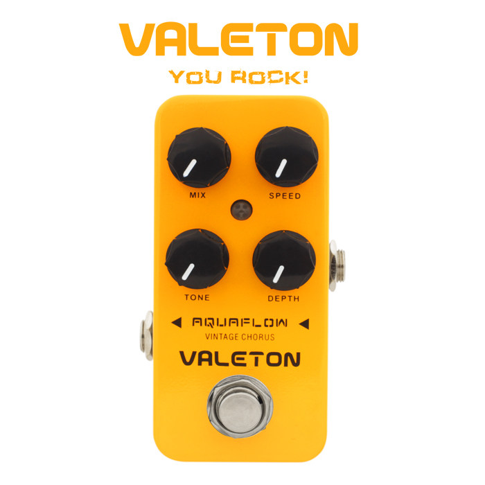 Valeton Coral Aquaflow 电吉他 复古 爵士 合唱单块 效果器 包邮