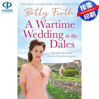 【预售 按需印刷】英文原版  戴尔斯的战时婚礼 A Wartime Wedding in the Dales 原版进口正版书籍