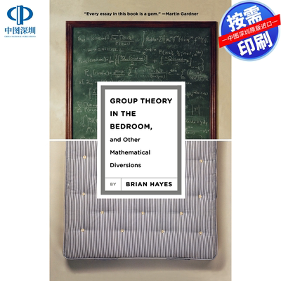 预售 按需印刷 英文原版 卧室里的群论，以及其他数学娱乐 Group Theory in the Bedroom  and Other Mathematical Diversions 进