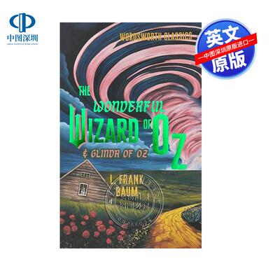 英文原版 绿野仙踪与奥兹国的格琳达 The Wonderful Wizard of Oz & Glinda of Oz 儿童童话故事经典文学英语读物小说