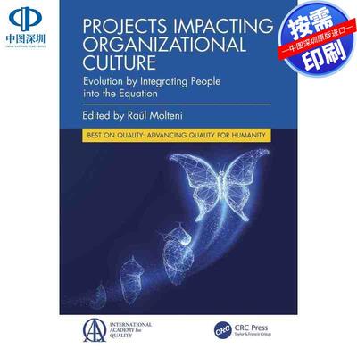 预售【按需印刷】英文原版 影响组织文化的项目 Projects Impacting Organizational Culture 原装进口正版书籍