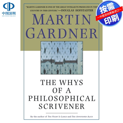 预售 按需印刷 英文原版 一个哲学抄写员的为什么 The Whys of a Philosophical Scrivener 进口书籍正版