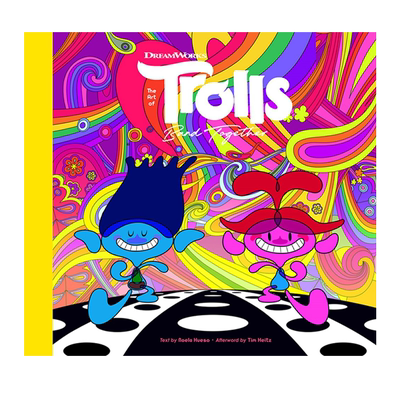 预售英文原版 魔发精灵3 梦工厂动画电影设定集艺术书 精装 The Art of DreamWorks Trolls Band Together 乐团在一起 画册