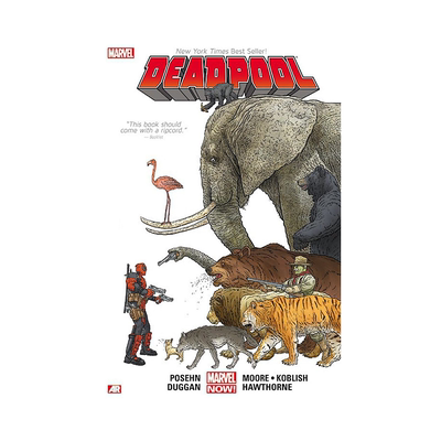 英文原版 漫威死侍精装收藏版1 Marvel Now Deadpool Posehn Duggan V1