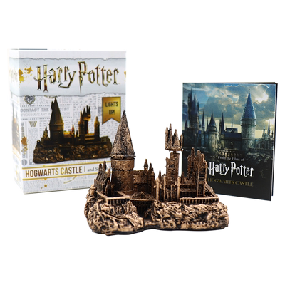 现货英文原版 哈利波特霍格沃茨城堡摆件和贴纸书 可亮灯 Harry Potter Hogwarts Castle and Sticker Book: Lights Up正版周边