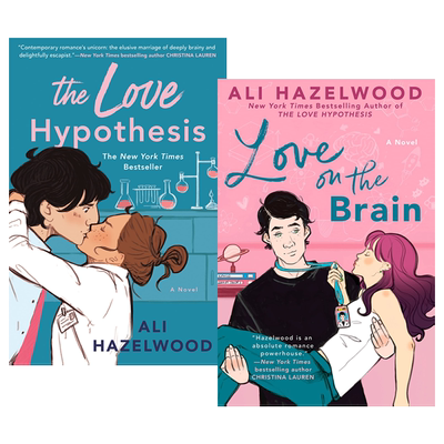 英文原版 北美晋江文学小说系列 爱情假说+爱的记忆 Love on the Brain&The Love Hypothesis 浪漫爱情故事 文学小说 正版
