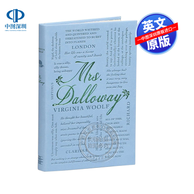 英文原版 词云经典：达洛卫夫人 Mrs. Dalloway  进口英文正版书籍