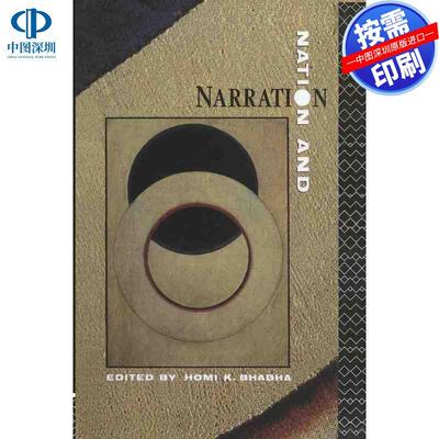 预售【按需印刷】英文原版 民族与叙事 Nation and Narration 原装进口正版书籍