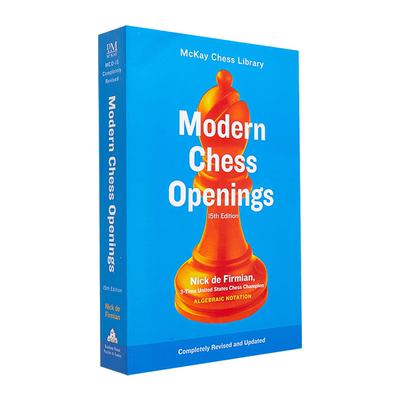 预售英文原版 现代国际象棋公开赛第15版 国际象棋开局俱乐部和锦标赛选手棋手水平进阶提升指南 Modern Chess Openings15th Ed