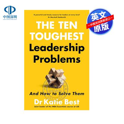 预售英文原版 十个最棘手的领导问题 The Ten Toughest Leadership Problems
