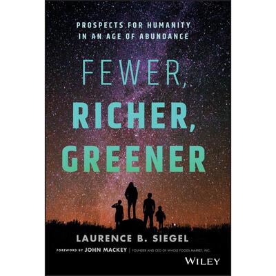 【预售 按需印刷】英文原版更少、更富有、更绿色Fewer Richer Greener原装进口正版书籍