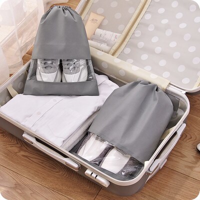 10pcs/set travel shoe bag athletic shoes bag dust - proof