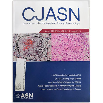 【单期可选】Clinical Journal of the American Society of Nephrology 肾病学会临床杂志 2021年1/2月