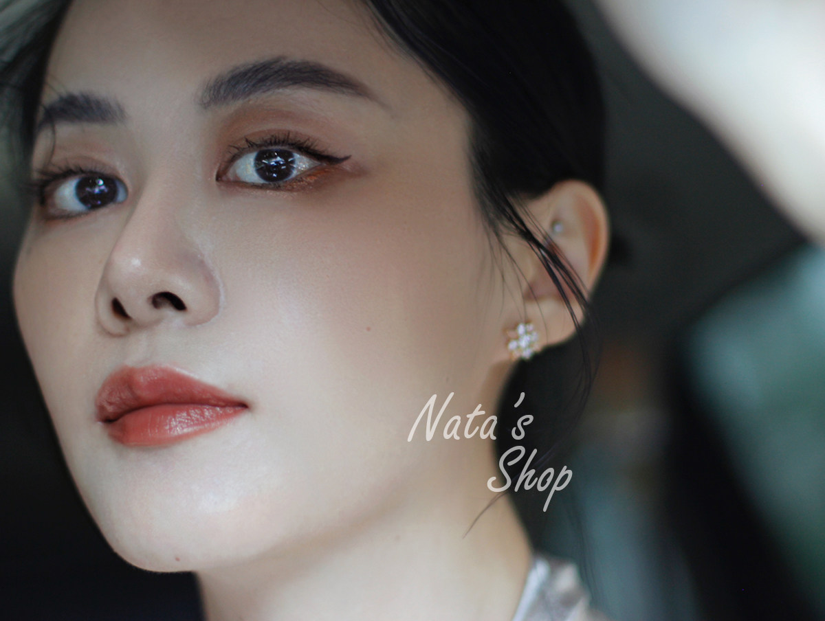 Natalia 925银 星月系列 星星耳钉