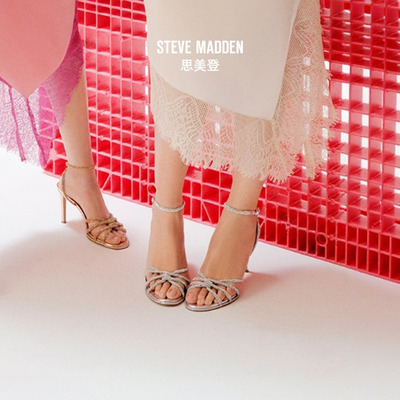 [大码37.5-39码秒杀专区]Steve Madden思美登宴会派对婚鞋高跟鞋